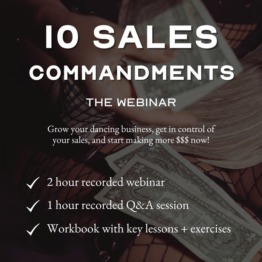 10 Sales Commandments - Pre-Recorded – Racks to Riches